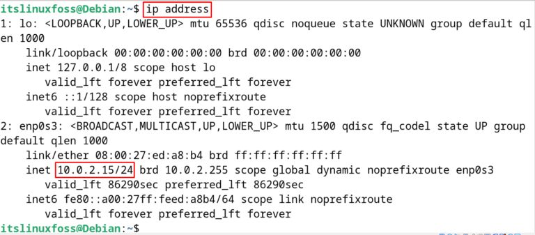 How to Change the IP Address on Debian 12 – Its Linux FOSS