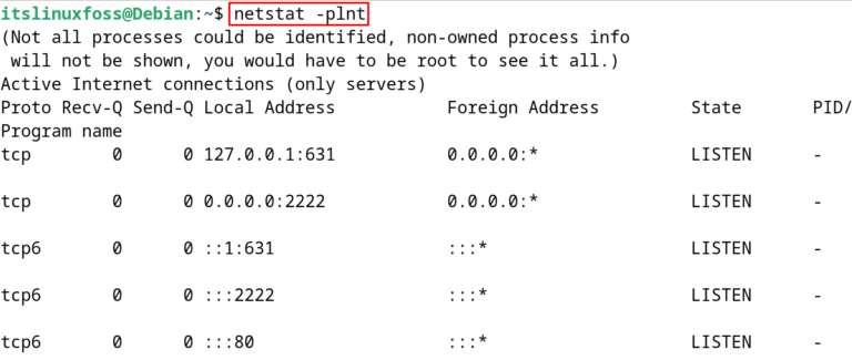 How To Install Netstat On Debian 12 Its Linux Foss