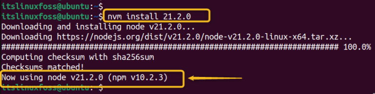 How To Update Nodejs Version In Ubuntu Command Line Its Linux Foss