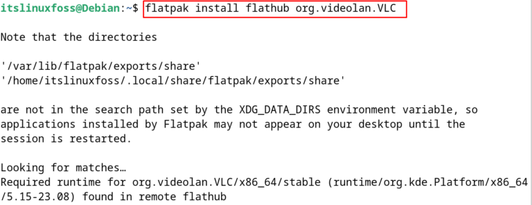 How to Install and Use flatpak on Debian 12 – Its Linux FOSS