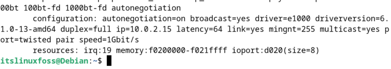 How to List Network Interfaces on Debian 12 – Its Linux FOSS