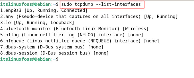 How to List Network Interfaces on Debian 12 – Its Linux FOSS