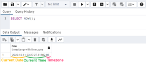 PostgreSQL NOW() Function | Check/Get Current Date and Time – Its Linux ...