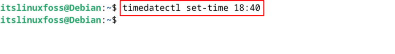 How to Set the Time on Debian 12 – Its Linux FOSS