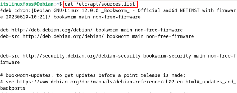 How to Remove a Repository on Debian 12 – Its Linux FOSS