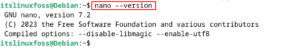 How to Install Nano on Debian 12 – Its Linux FOSS