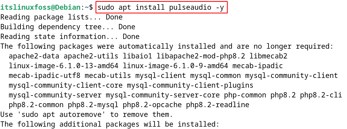 How To Install Pulseaudio On Debian 12 Its Linux Foss