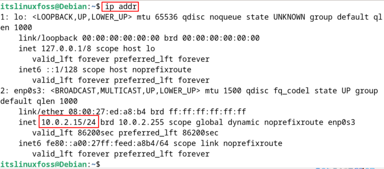 How to Get IP Address on Debian 12 – Its Linux FOSS