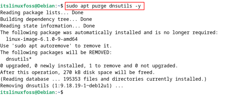 How to Install and Use dig Command on Debian 12 – Its Linux FOSS