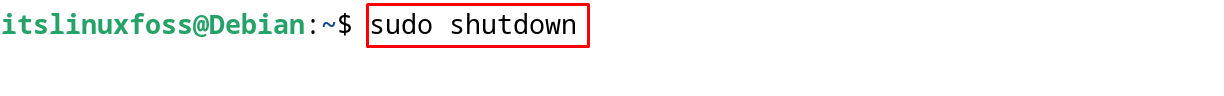 How to Use the Shutdown Command on Debian 12 – Its Linux FOSS