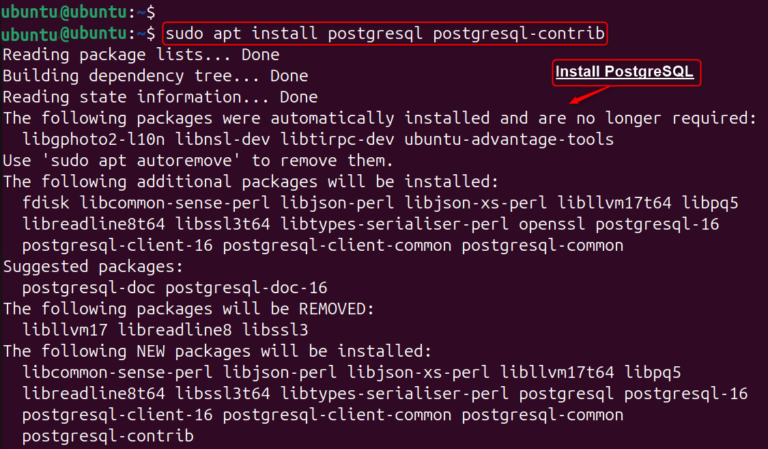 How To Install Postgresql On Ubuntu 2404 Its Linux Foss