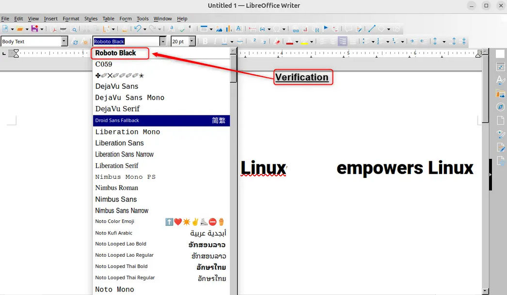 How to Install Fonts in Ubuntu 24.04 – Its Linux FOSS