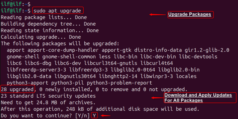 How to Update Ubuntu Using the Command Line? – Its Linux FOSS