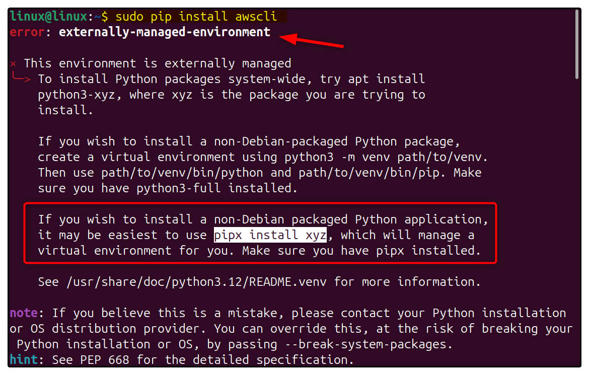 How To Install Aws Cli On Ubuntu 2404 Its Linux Foss