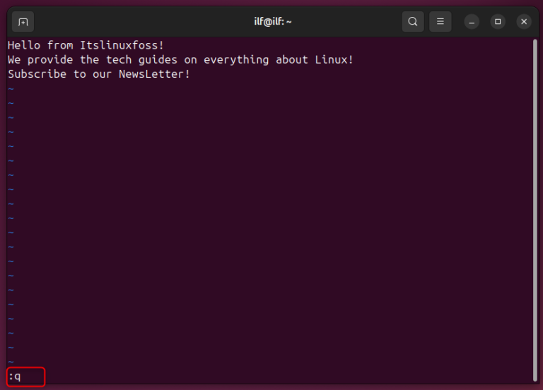 Commands And Shortcuts To Exit Vim Its Linux Foss
