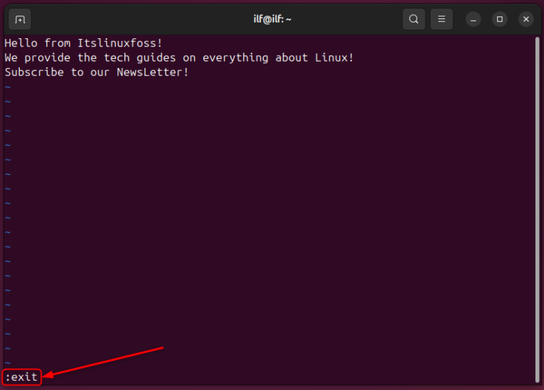 Commands and Shortcuts to Exit Vim – Its Linux FOSS