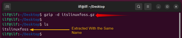 How to Unzip a .gz File Without Removing the Gzipped File? – Its Linux FOSS