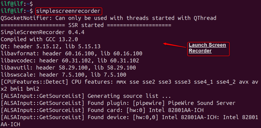 How to Install and Use Screen Recorder Ubuntu 24.04