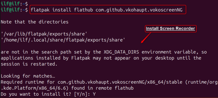 How to Install and Use Screen Recorder Ubuntu 24.04