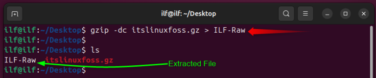 How To Unzip A Gz File Without Removing The Gzipped File Its Linux Foss