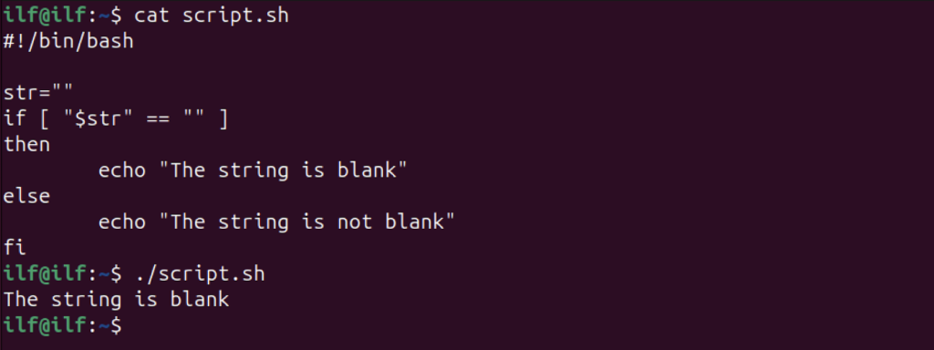 How to Check if the String is Empty in Bash – Its Linux FOSS