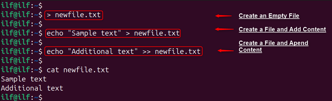 How To Create A File In Linux Its Linux Foss
