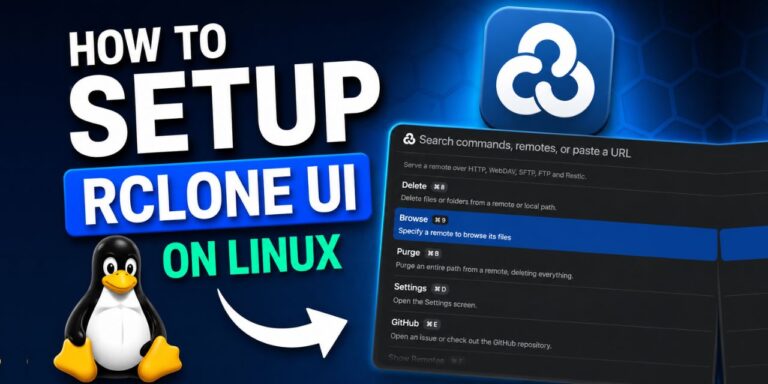 How to Setup Rclone UI on Linux (Beginner Guide) – Its Linux FOSS